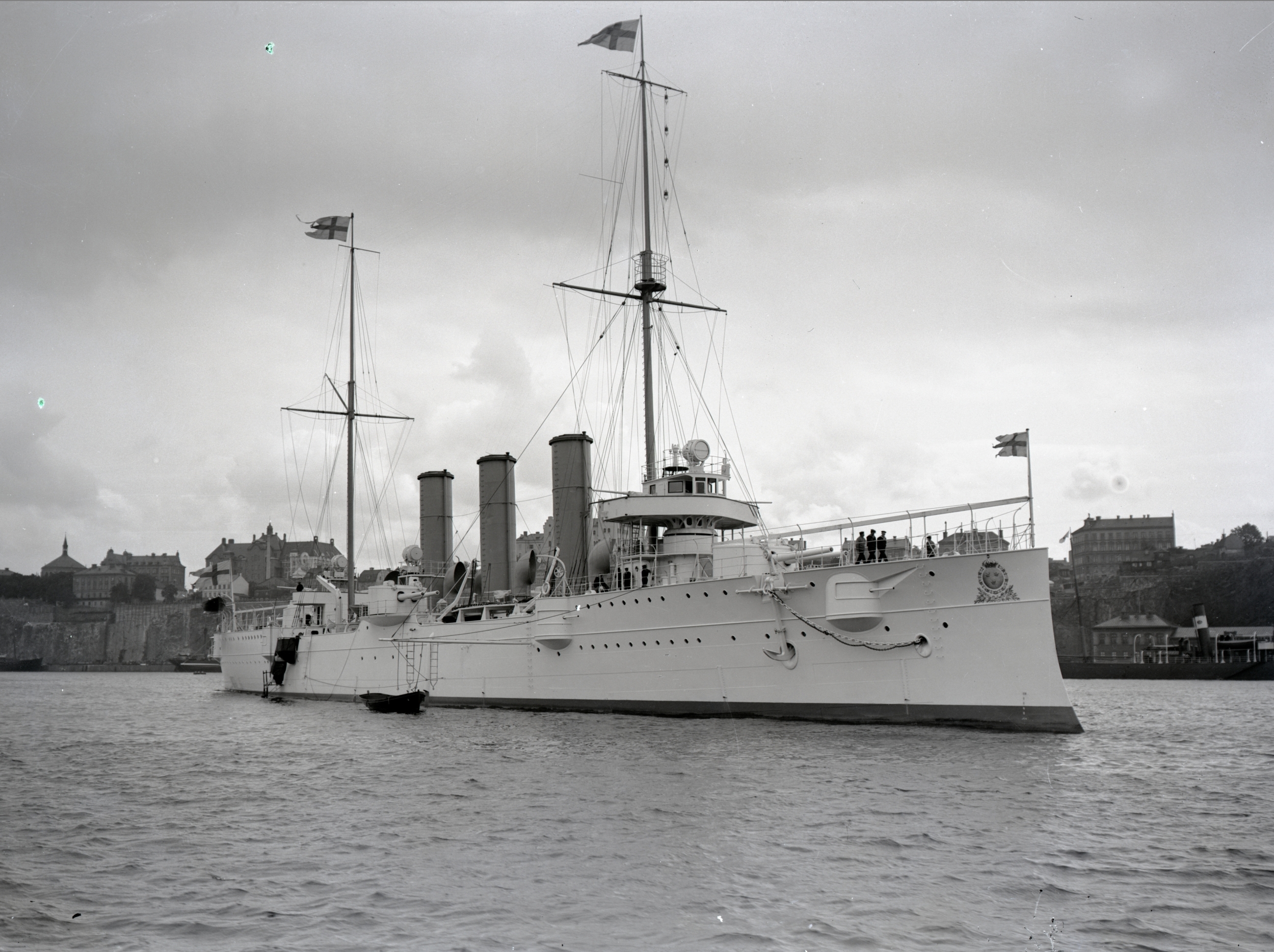 70532 HSwMS Fylgia Armored Cruiser 1907